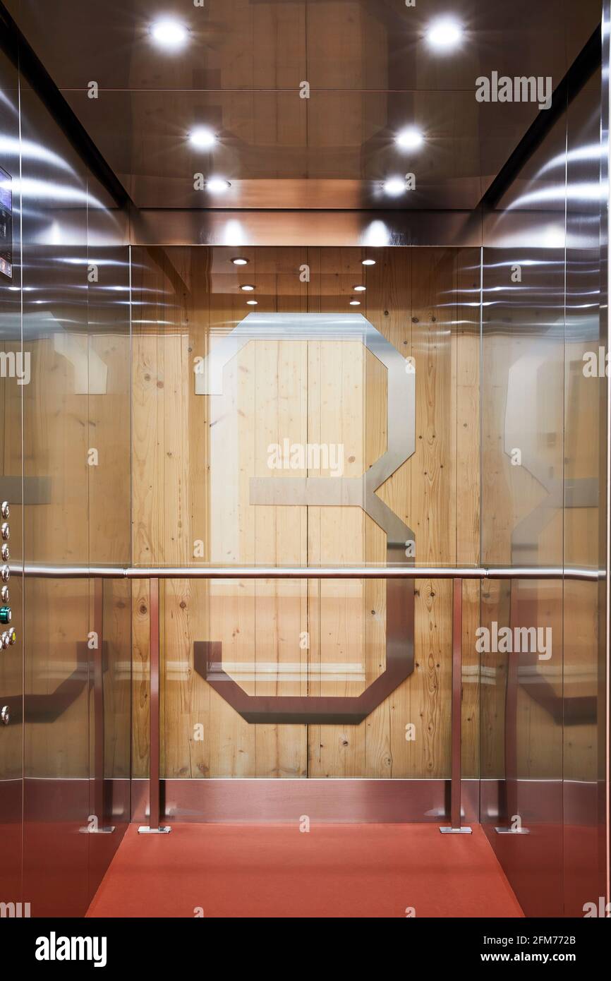 Lift. Storey Orsman Road, London, United Kingdom. Architect: Waugh ...