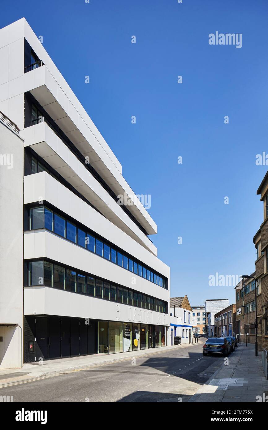 Exterior facade. Storey Orsman Road, London, United Kingdom. Architect ...
