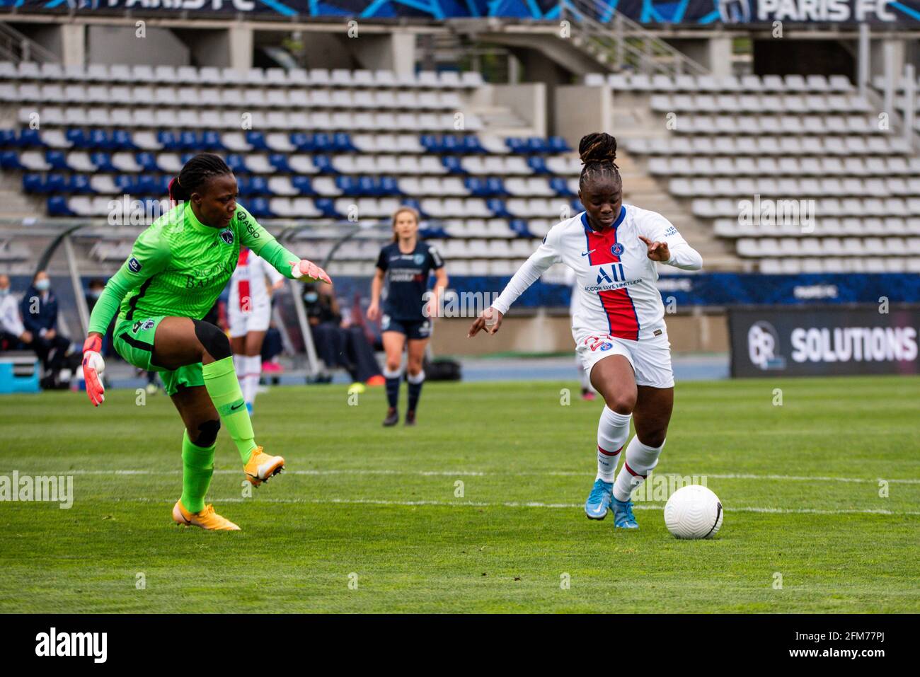 Paris, France. 06th May, 2021. Sandy Baltimore of Paris Saint Germain ...