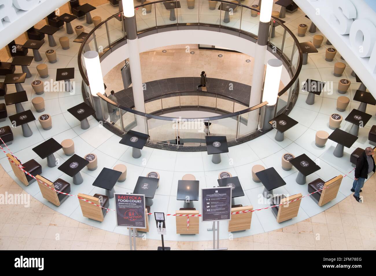 Open shopping mall after lockdown in Coronavirus disease 2019 (COVID-19 ...