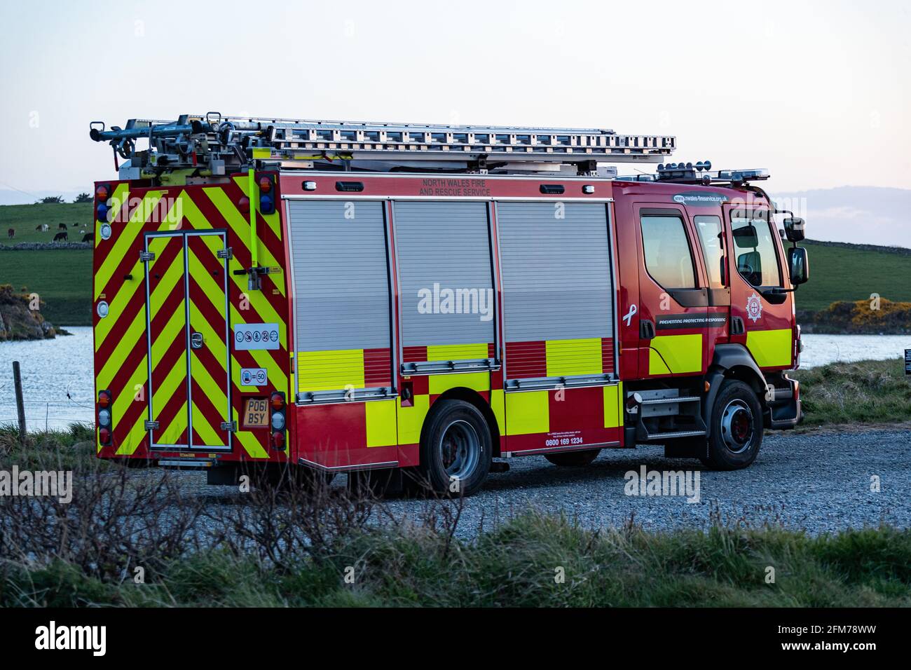 North wales fire and rescue service hi-res stock photography and images ...
