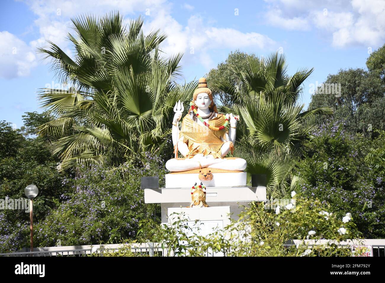 Closeup shot of Minto Mandir in Australia Stock Photo - Alamy