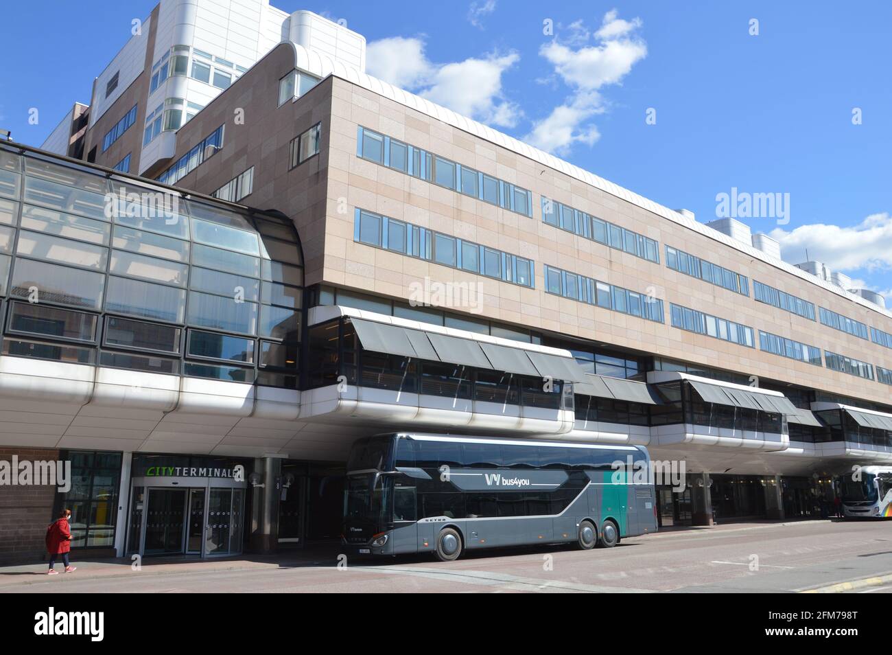 April 2021 - Cityterminalen - The central bus station of Stockholm ...