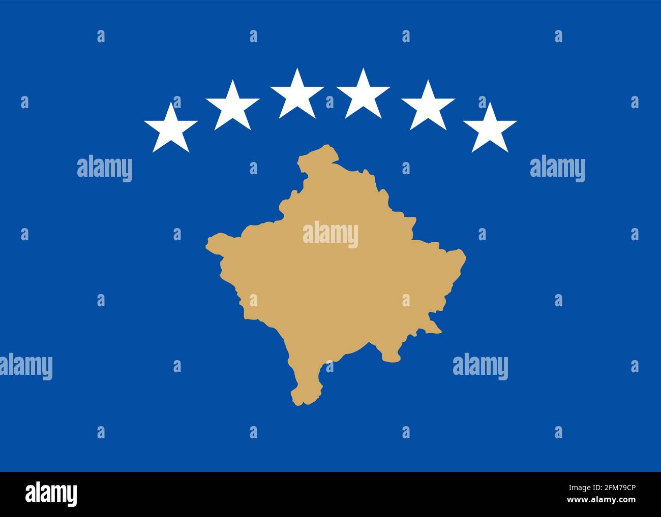 Flag of dardania Stock Vector Images - Alamy