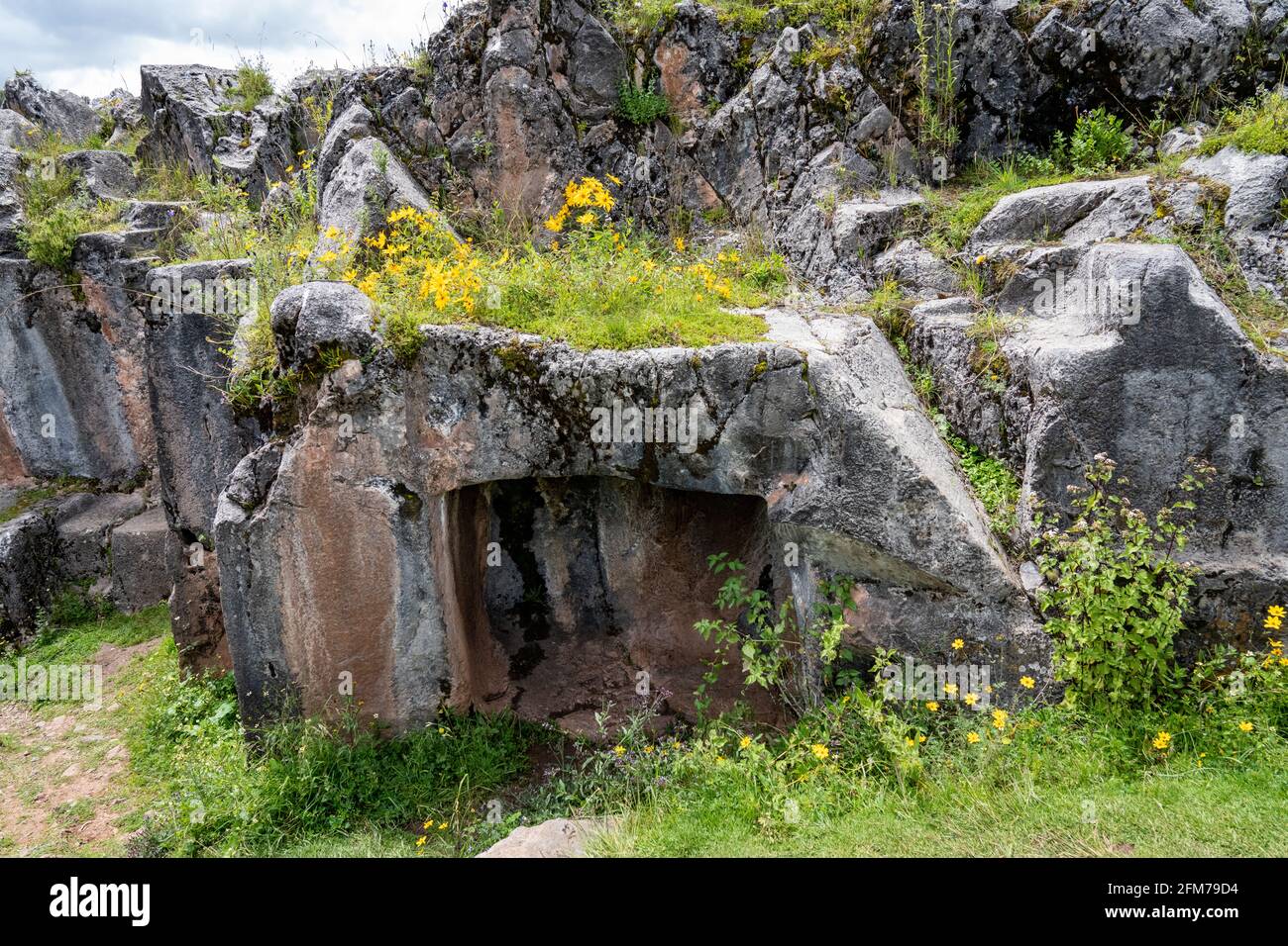 Temple of the Monkeys (Kusilluchayoq) in Cusco, Peru Stock Photo - Alamy