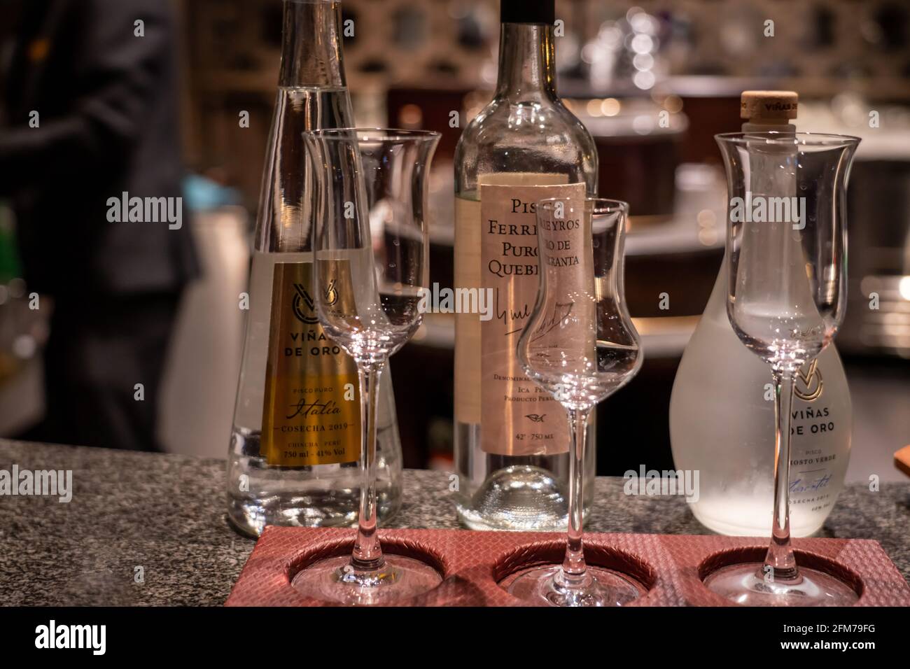 Pisco Masterclass at Palacio del Inka Hotel in Cusco, Peru Stock Photo - Alamy