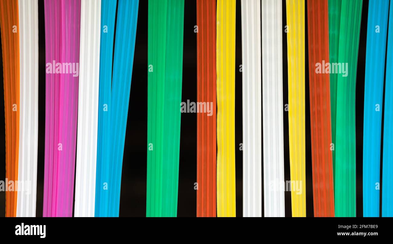 Abstract multicolored strips hi-res stock photography and images - Alamy