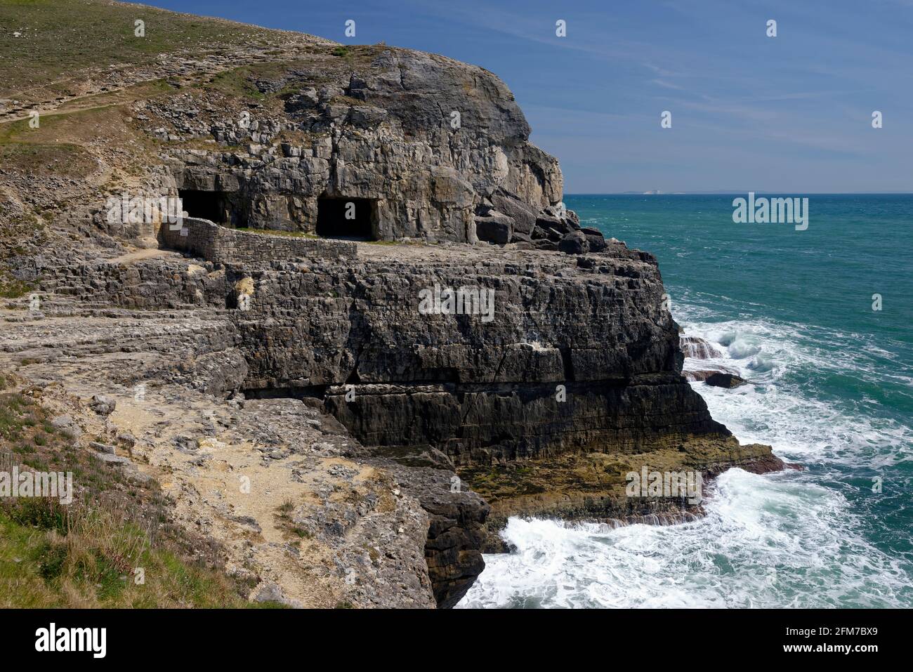 Purbeck caves hi-res stock photography and images - Alamy