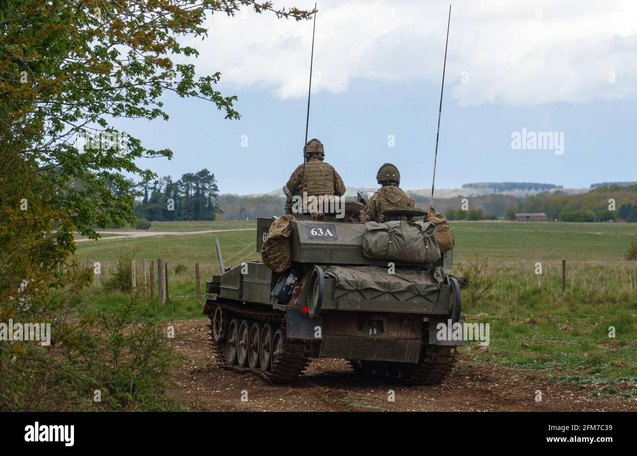 british army FV107 scimitar armoured tracked military reconnaissance ...