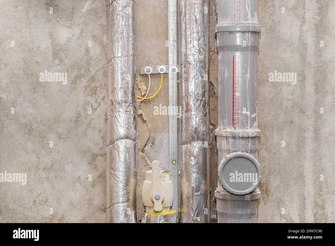 Thermal insulation system, round fire pipes and insulating electrical ...