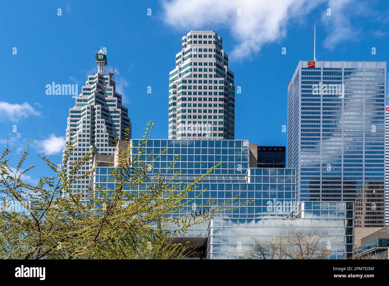 Downtown no one has skyscrapers hi-res stock photography and images - Alamy