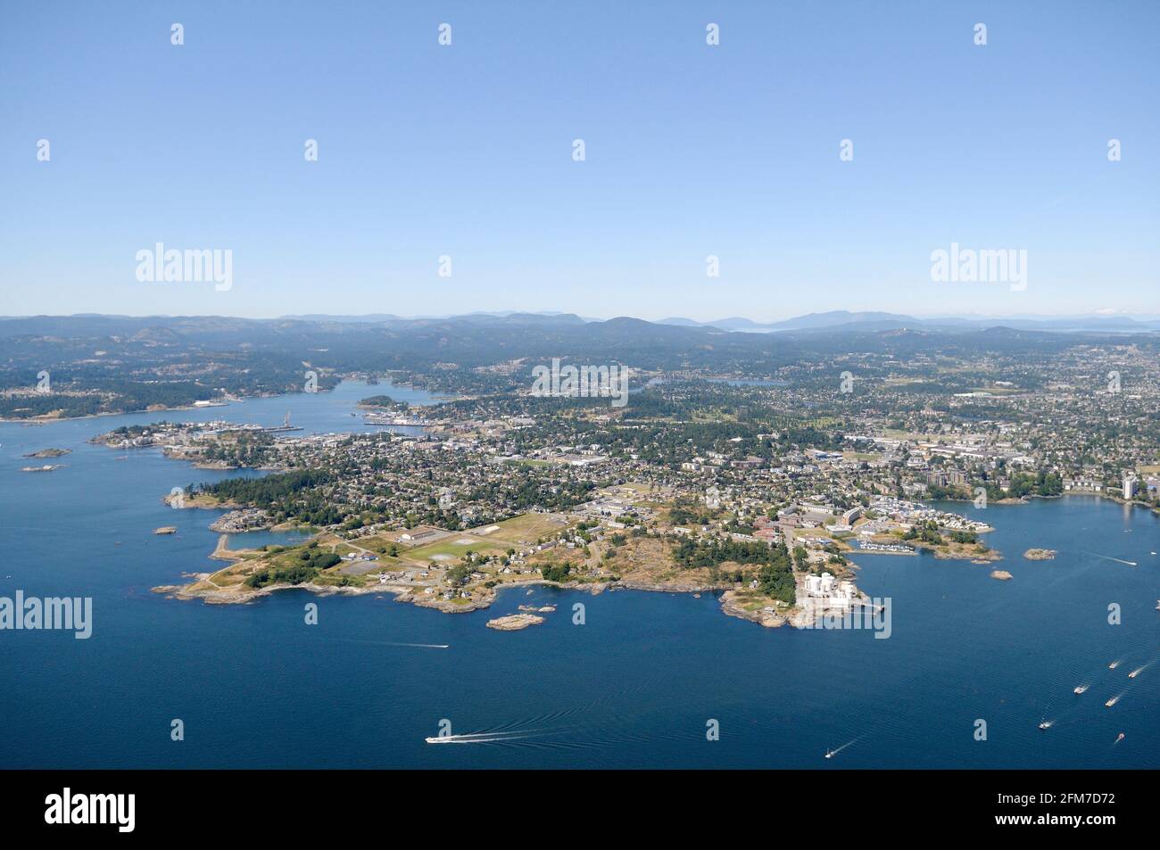 Victoria british columbia aerial hi-res stock photography and images ...