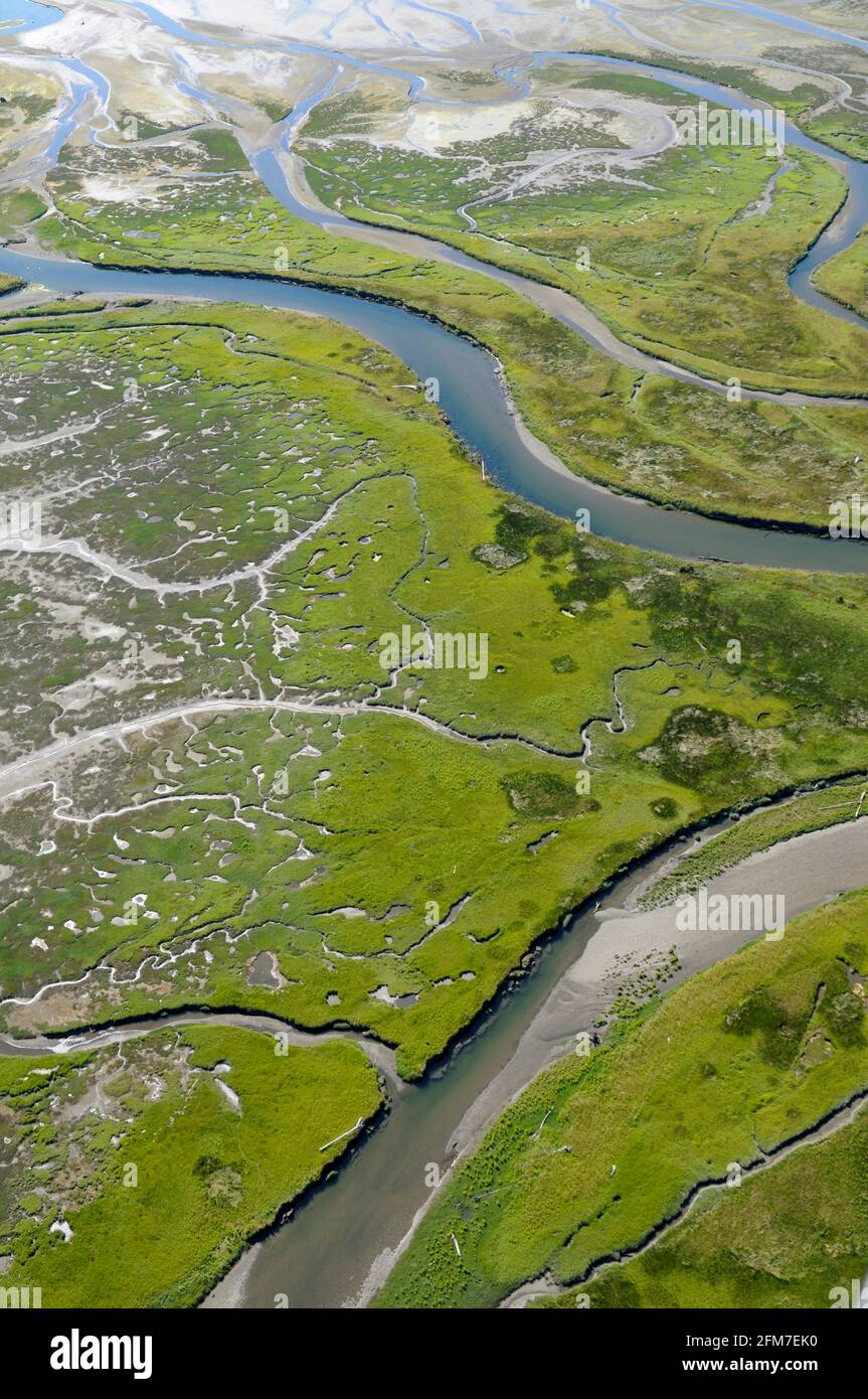 Aerial photograph of river estuary hi-res stock photography and images ...