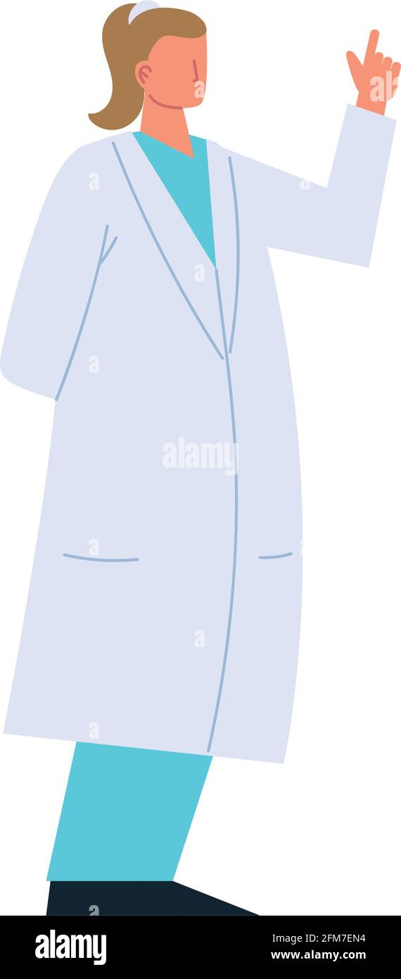 female physician character Stock Vector Image & Art - Alamy