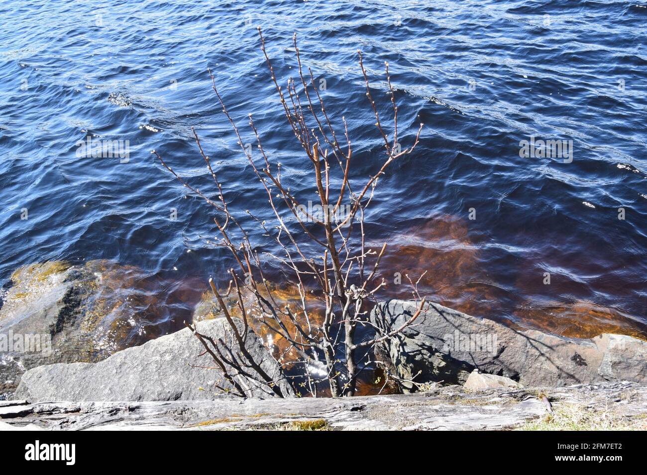 Scenic St-Maurice river in southern Quebec Stock Photo - Alamy