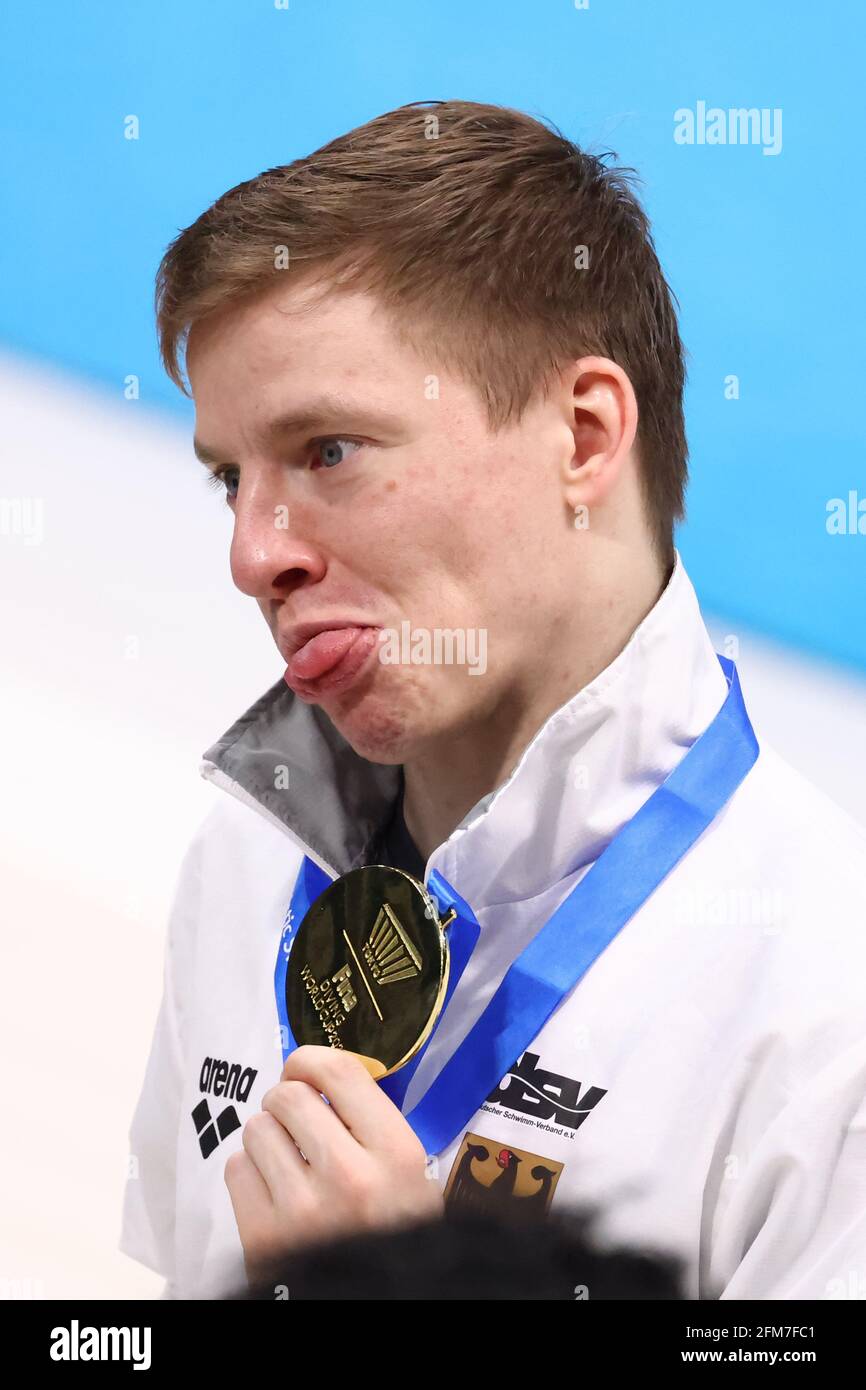 Tokyo Aquatics Centre, Tokyo, Japan. 6th May, 2021. Martin Wolfram (GER ...