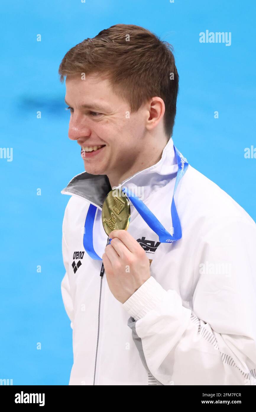 Tokyo Aquatics Centre, Tokyo, Japan. 6th May, 2021. Martin Wolfram (GER ...