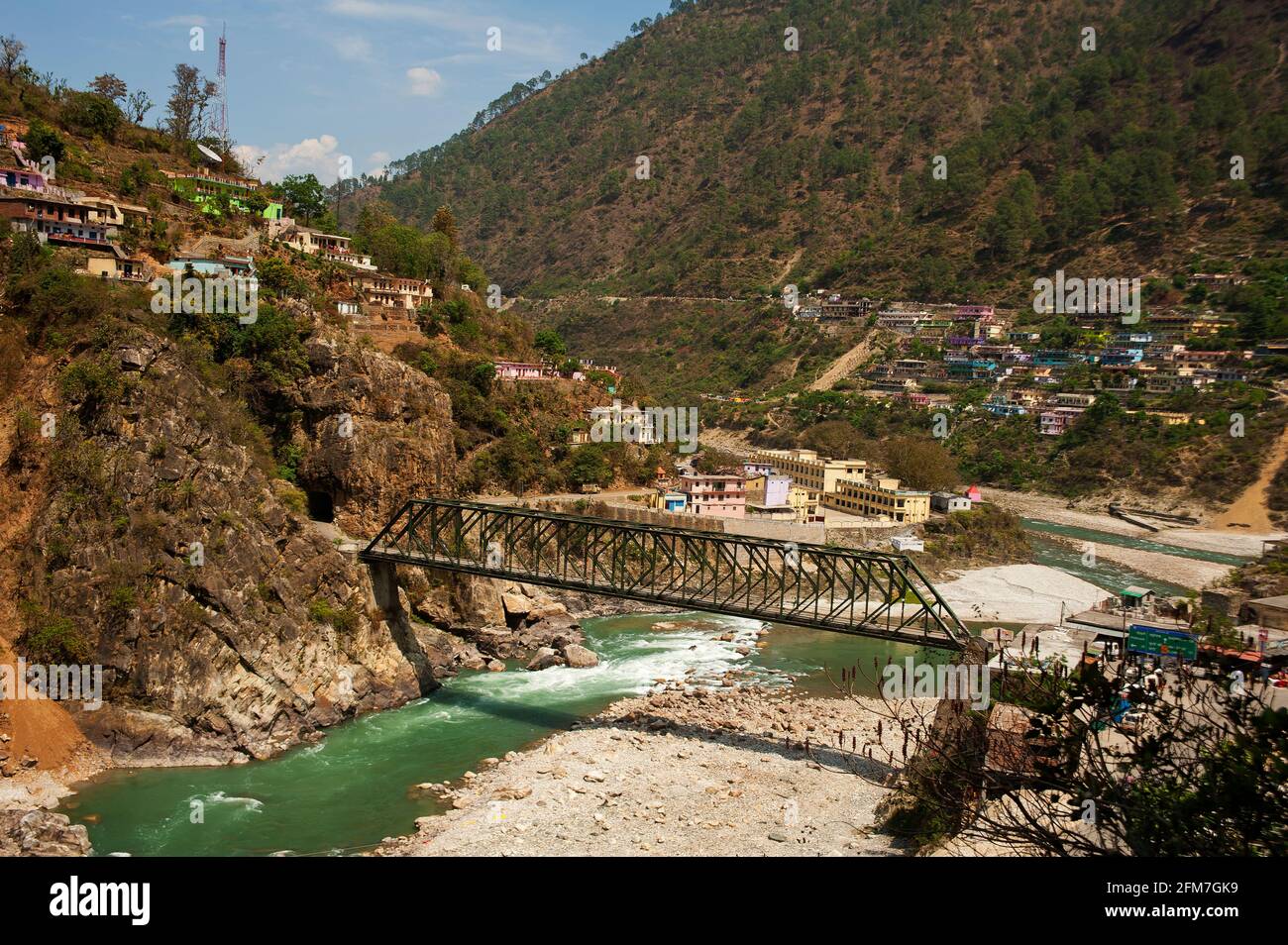 Alaknanda bridge hi-res stock photography and images - Alamy