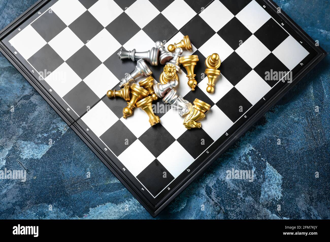Chess board figures top view hi-res stock photography and images - Alamy