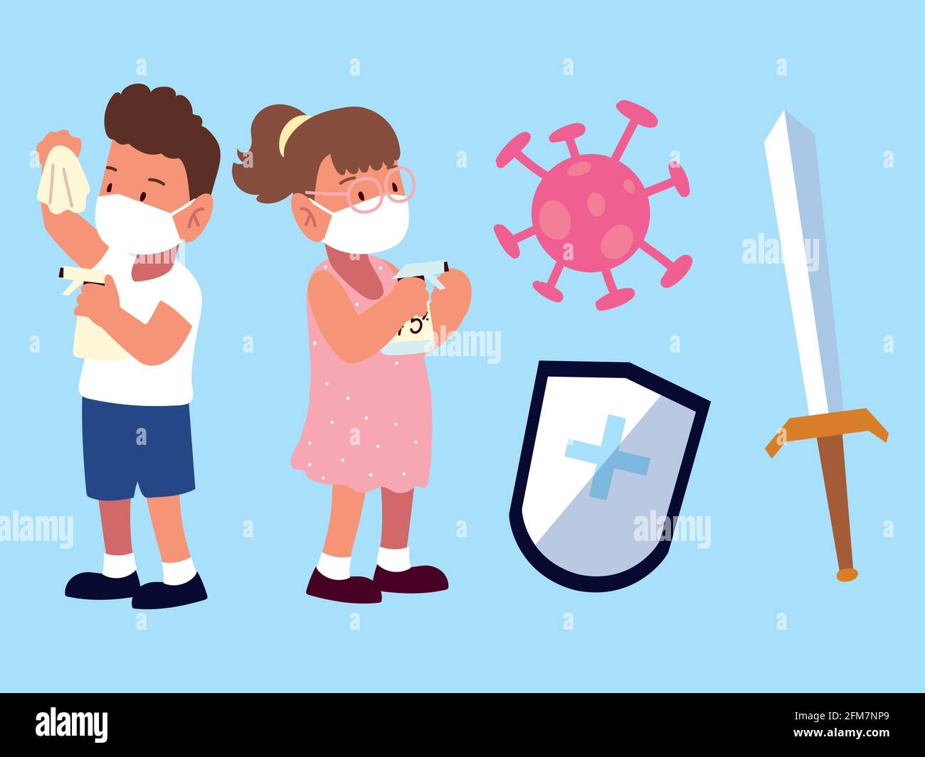 Face shield medical masks Stock Vector Images - Alamy