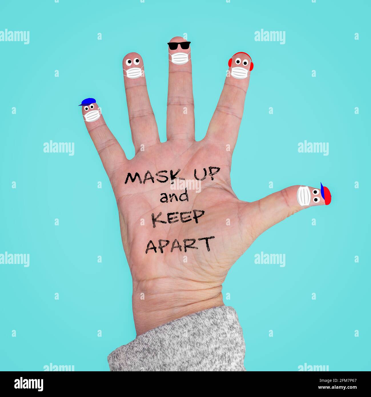 Keep on your mask hi-res stock photography and images - Alamy