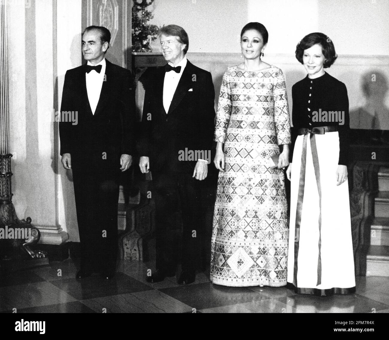 Jimmy carter and shah of iran hi-res stock photography and images - Alamy