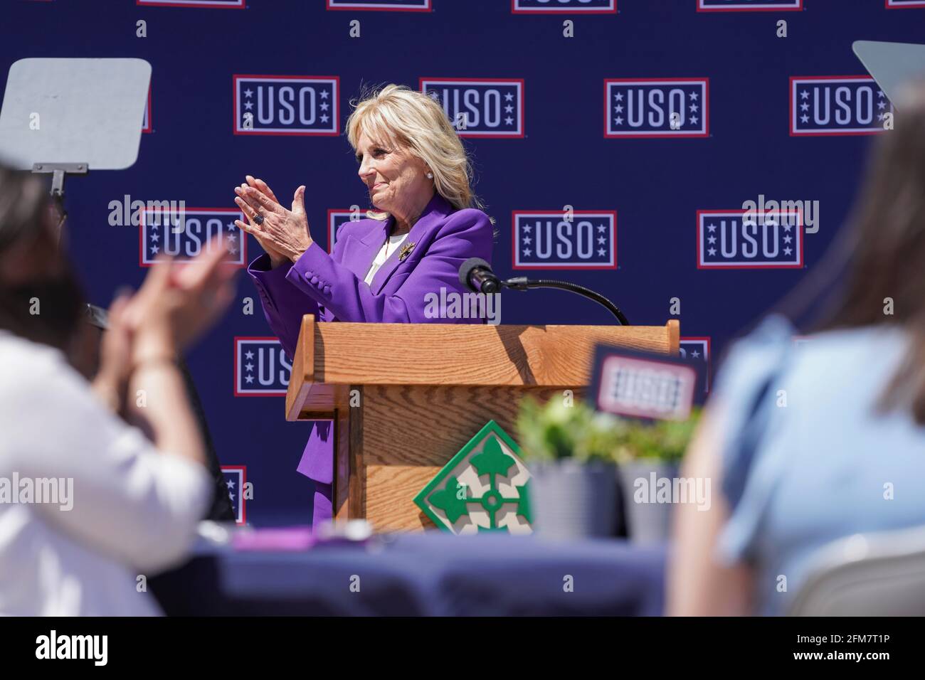 Colorado Springs, United States. 06th May, 2021. Dr. Jill Biden ...