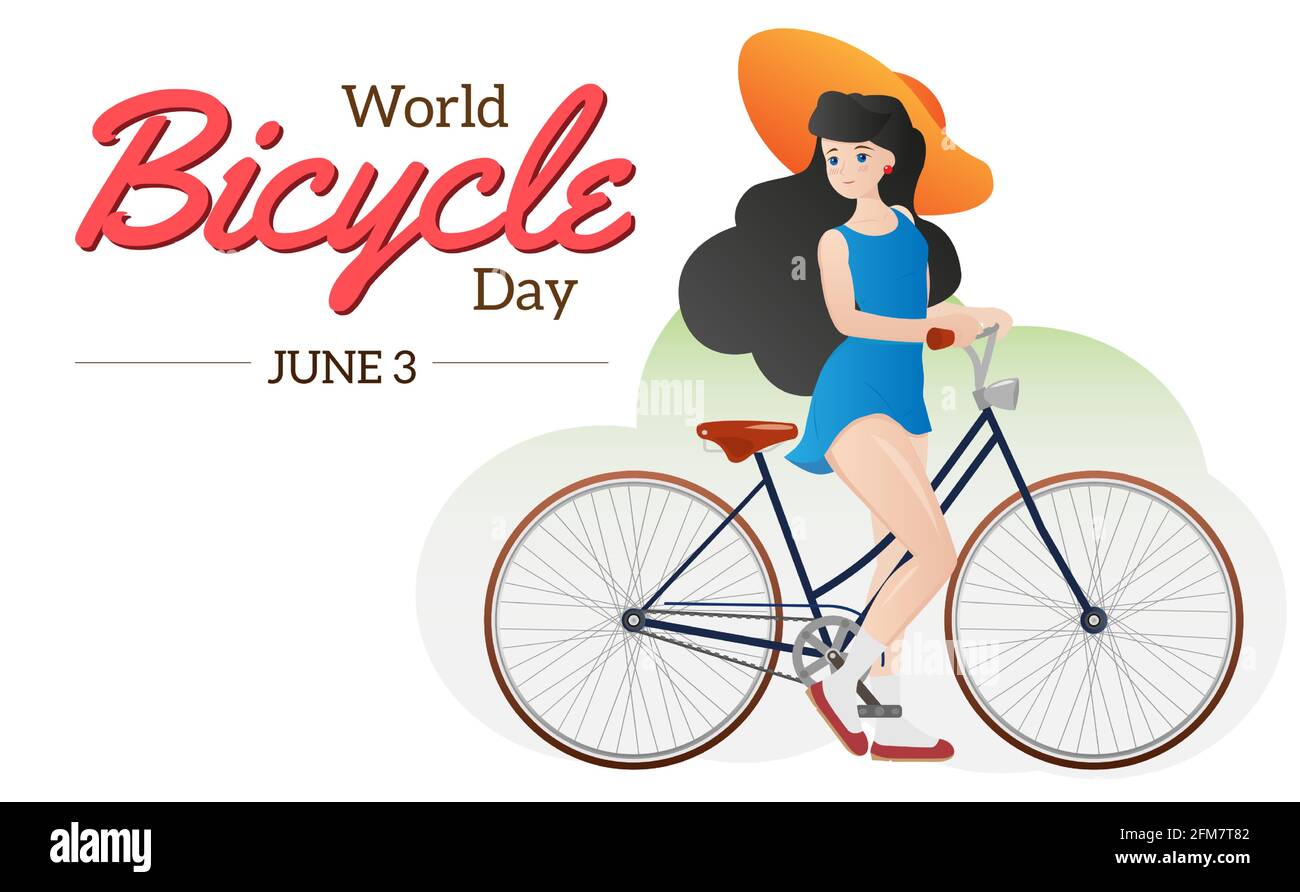 World bicycle day 3 june Cut Out Stock Images & Pictures - Alamy