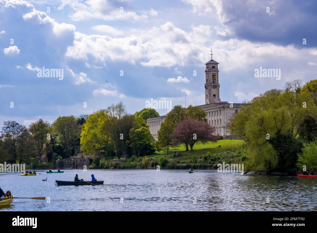 Highfields park, Nottingham , UK Stock Photo - Alamy