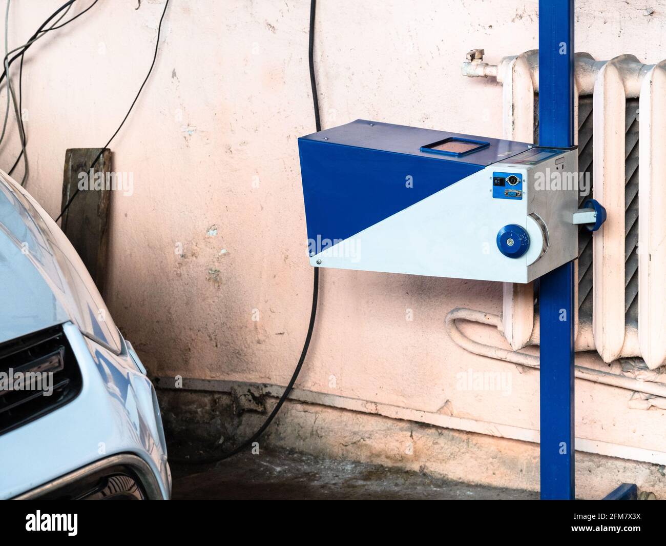 Headlight tester hi-res stock photography and images - Alamy