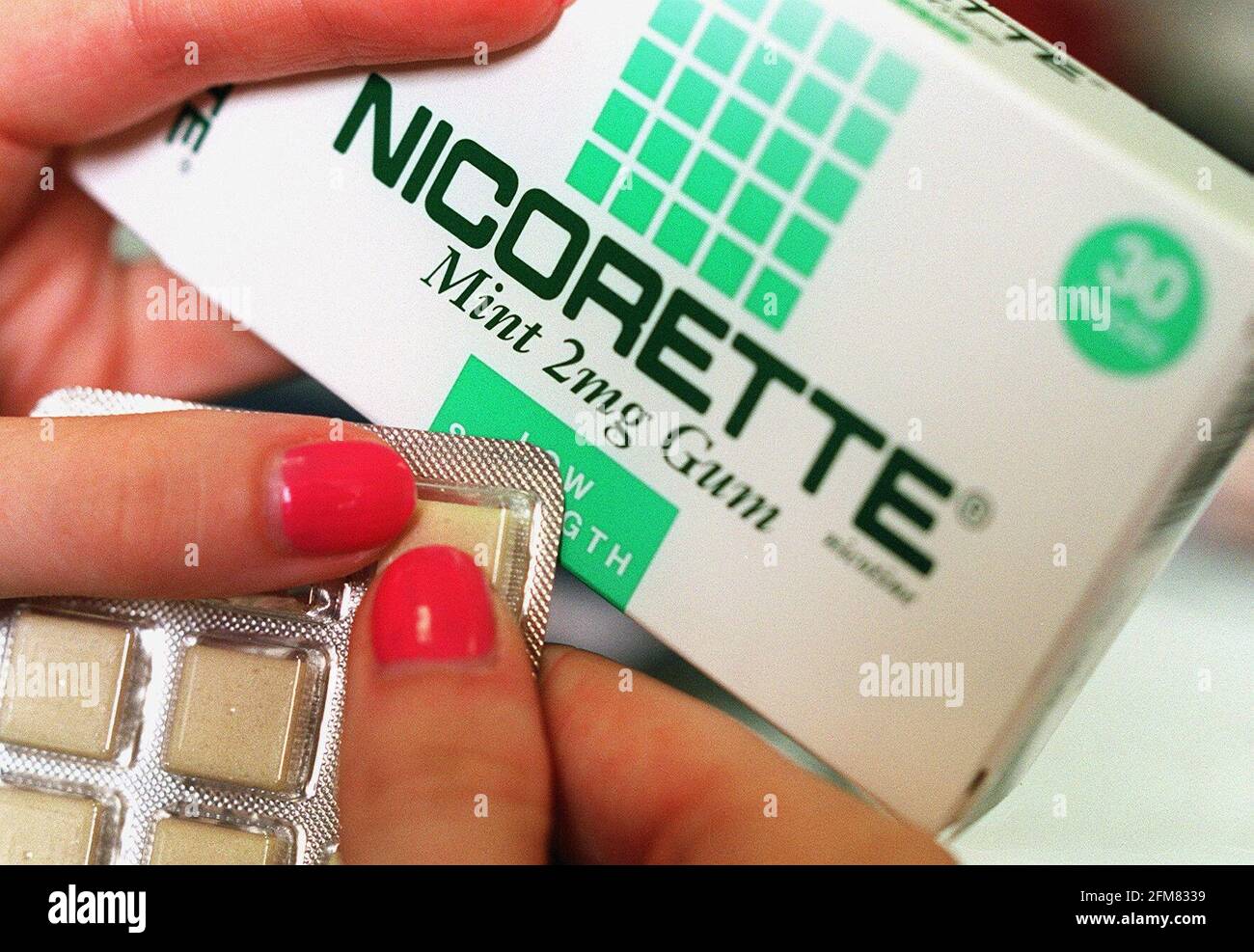 Nicorette hi-res stock photography and images - Alamy