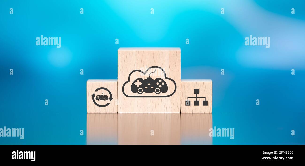 Digital apps blocks hi-res stock photography and images - Alamy