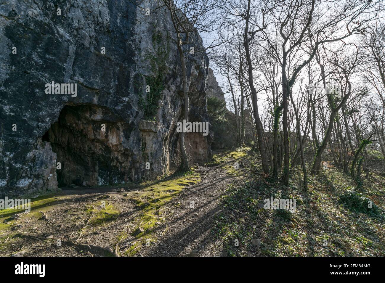 Llanddulas caves hi-res stock photography and images - Alamy