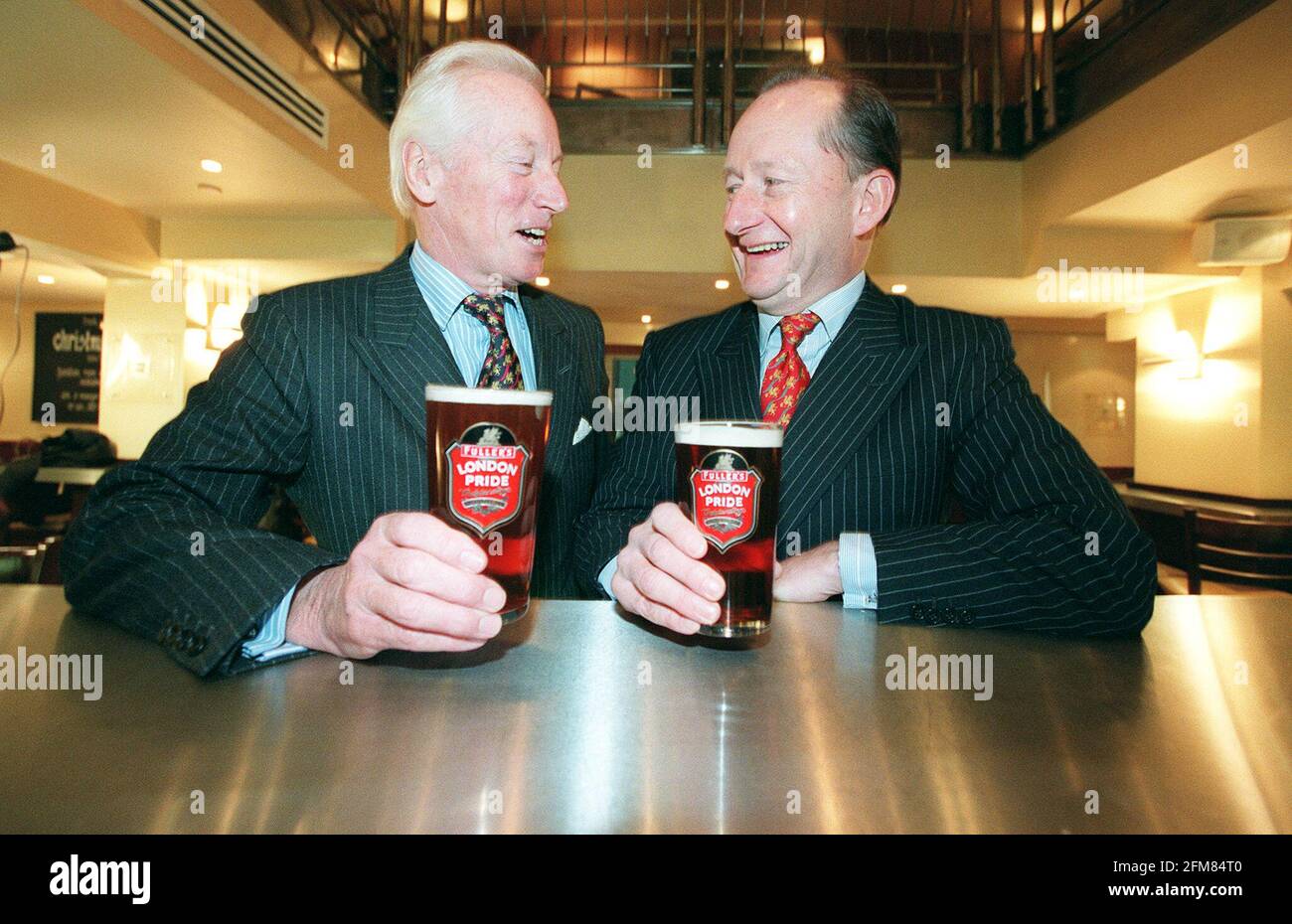 Managing Director Michael Turner (right) and Chairman AnthonyFuller ...