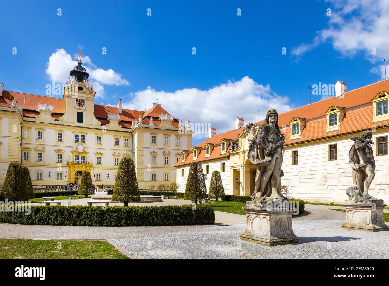 barokni zamek Valtice (UNESCO), Jihomoravský kraj, Ceska republika ...