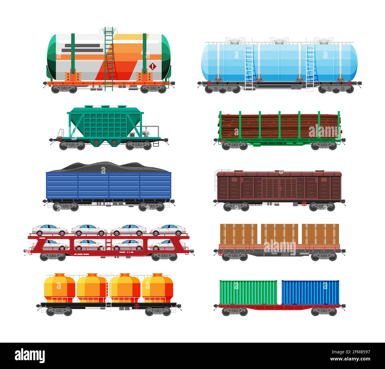 Cargo Train Cars