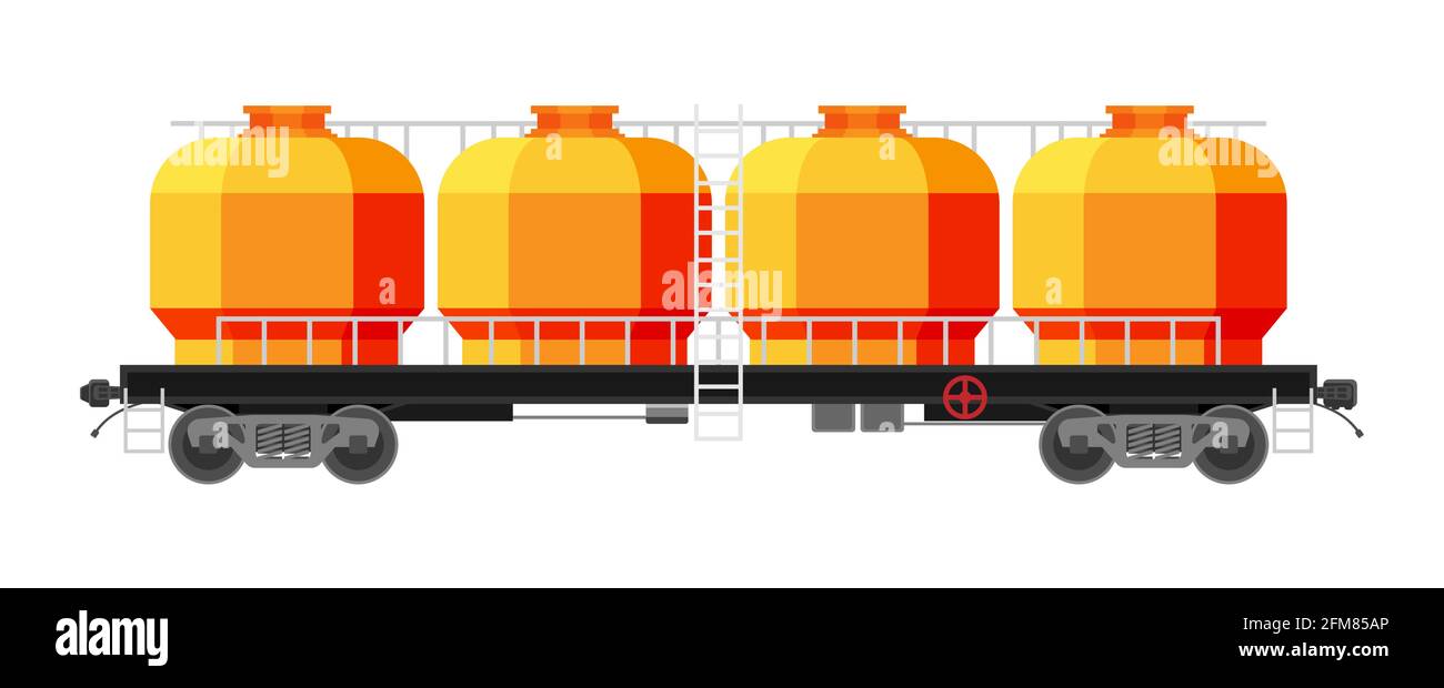 Hopper car isolated on white Stock Vector Image & Art - Alamy