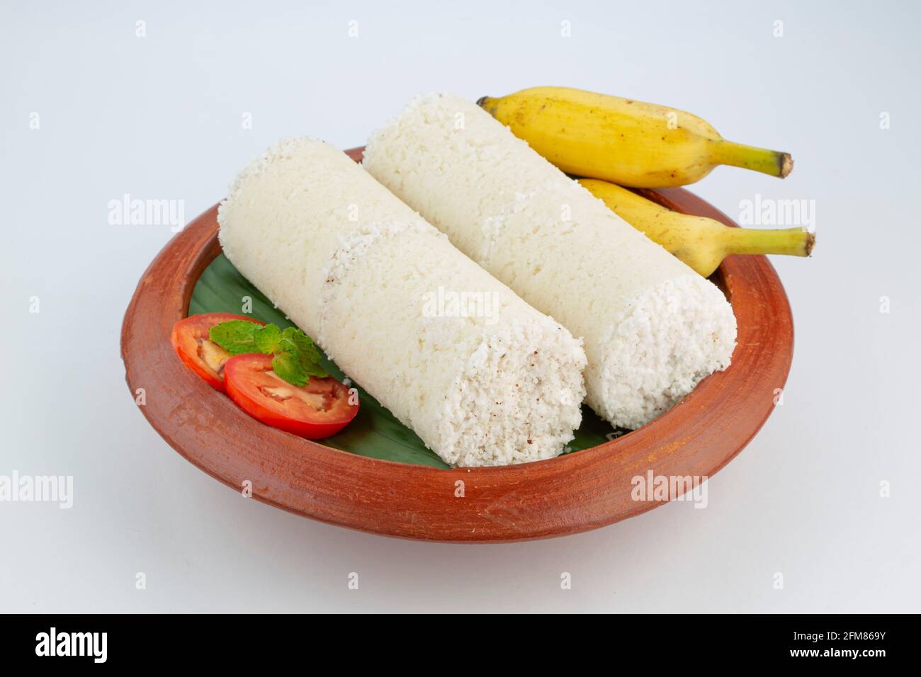 Puttu or White rice puttu -Kerala special breakfast items made using ...