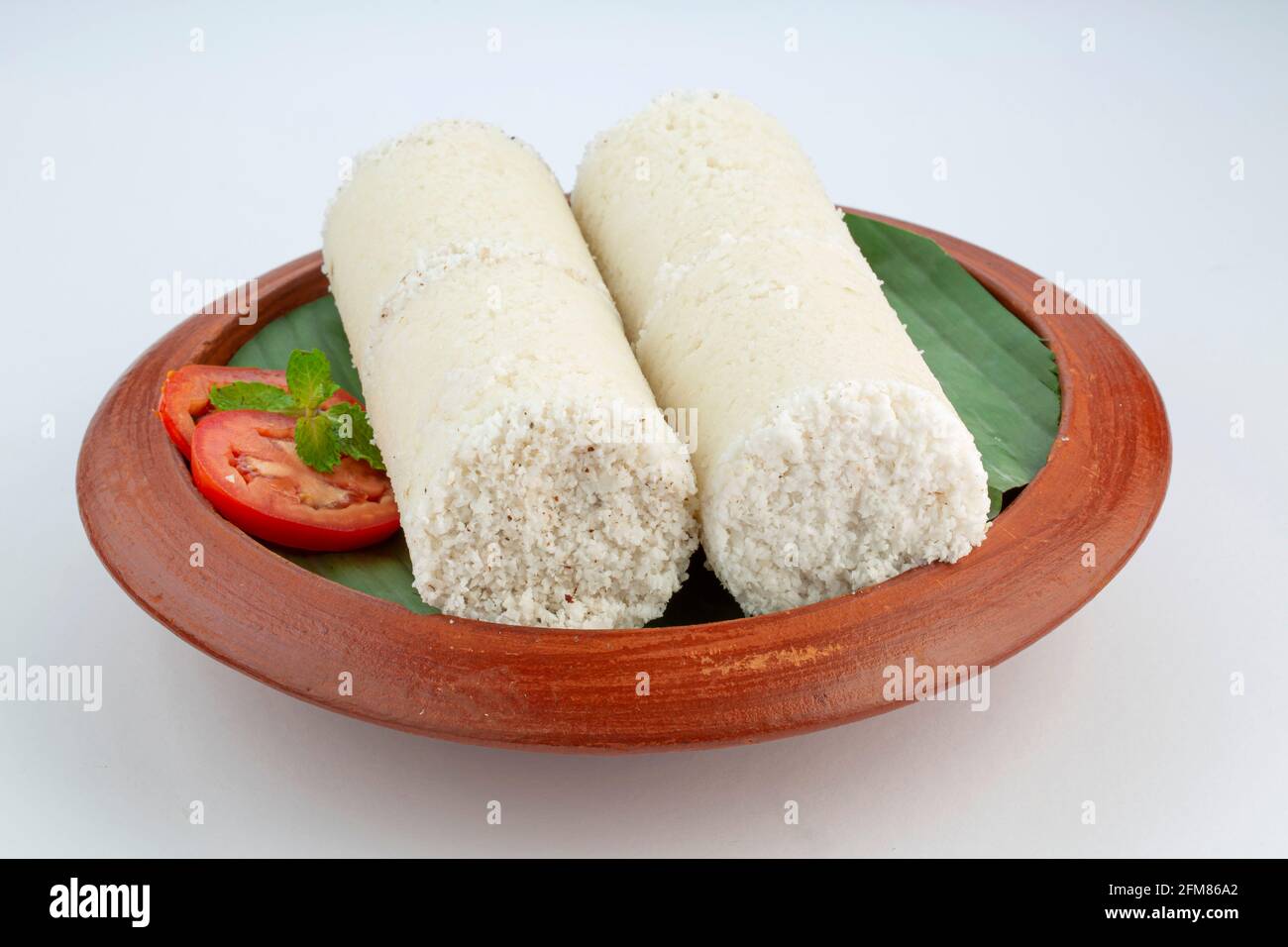 Puttu or White rice puttu -Kerala special breakfast items made using ...