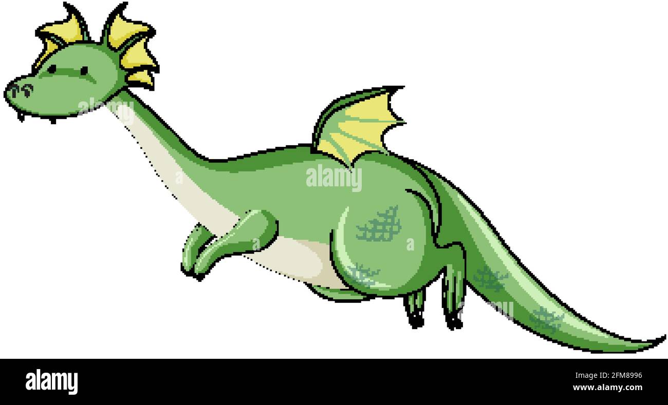 Animated Flying Dragon