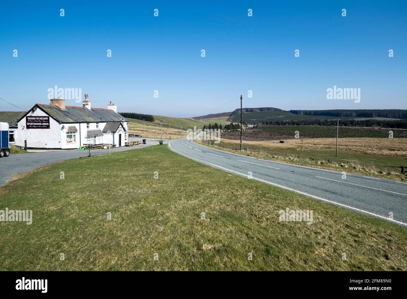 North wales moors hi-res stock photography and images - Alamy