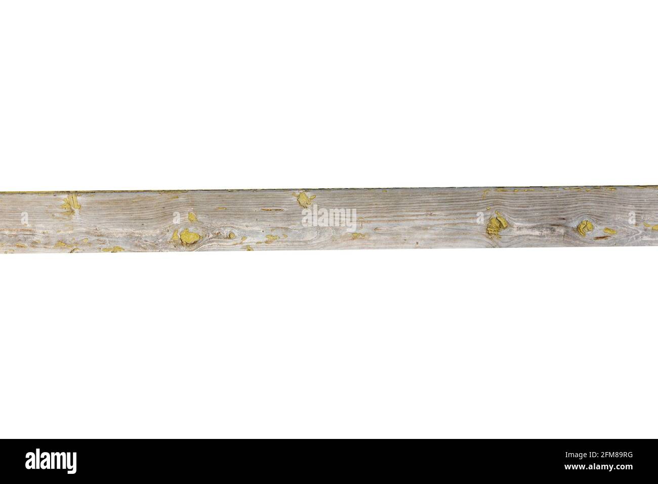 horizontal wooden plank isolated on white background. High quality ...