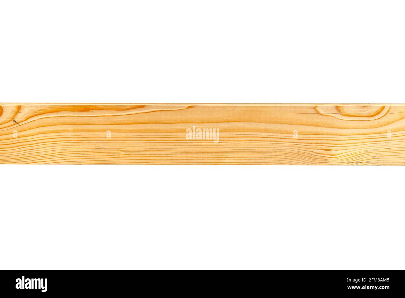 horizontal wooden plank isolated on white background. High quality ...
