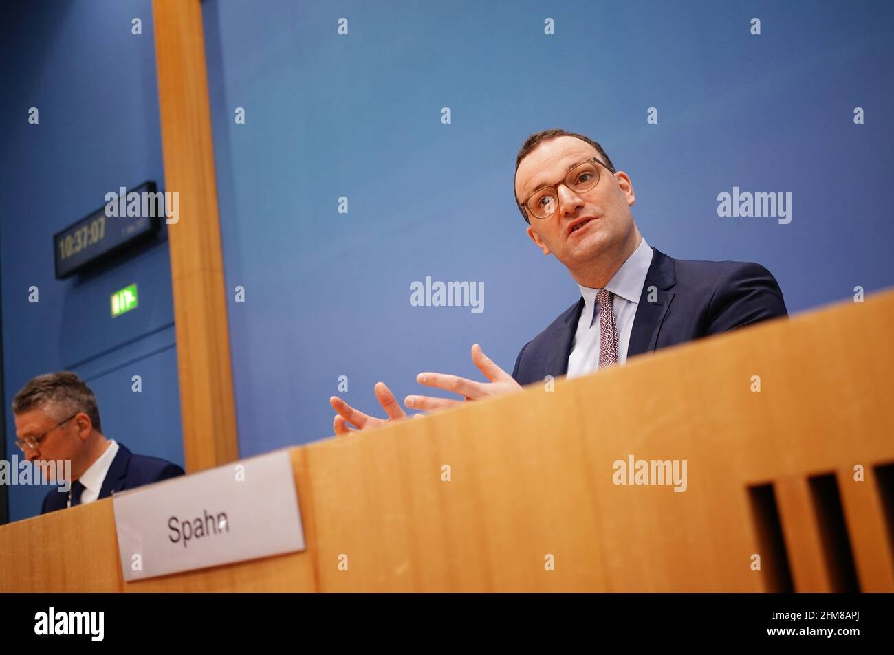 Berlin, Germany. 07th May, 2021. Jens Spahn (CDU), Federal Minister of ...