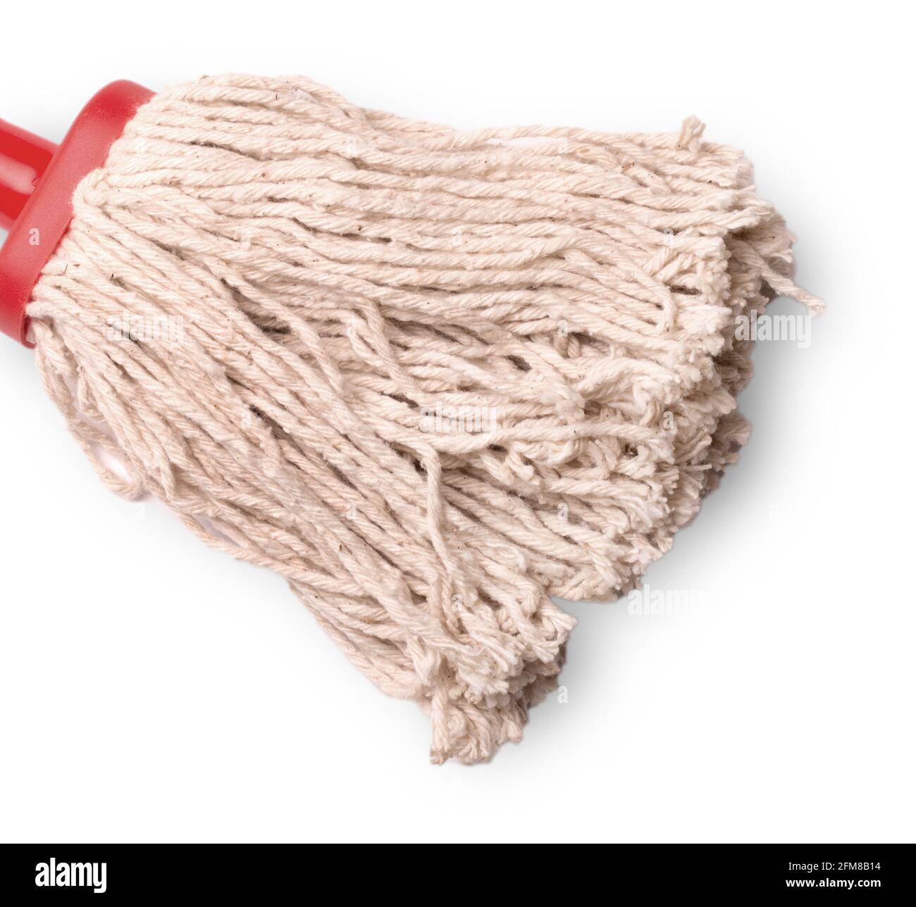 rope MOP cut out on white background Stock Photo - Alamy