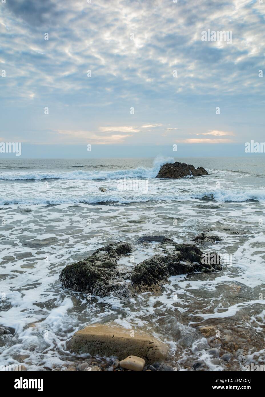 Marsden Rock and beach. Marsden, South Shields Stock Photo - Alamy