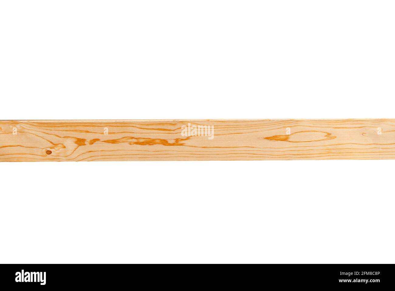 horizontal wooden plank isolated on white background. High quality ...