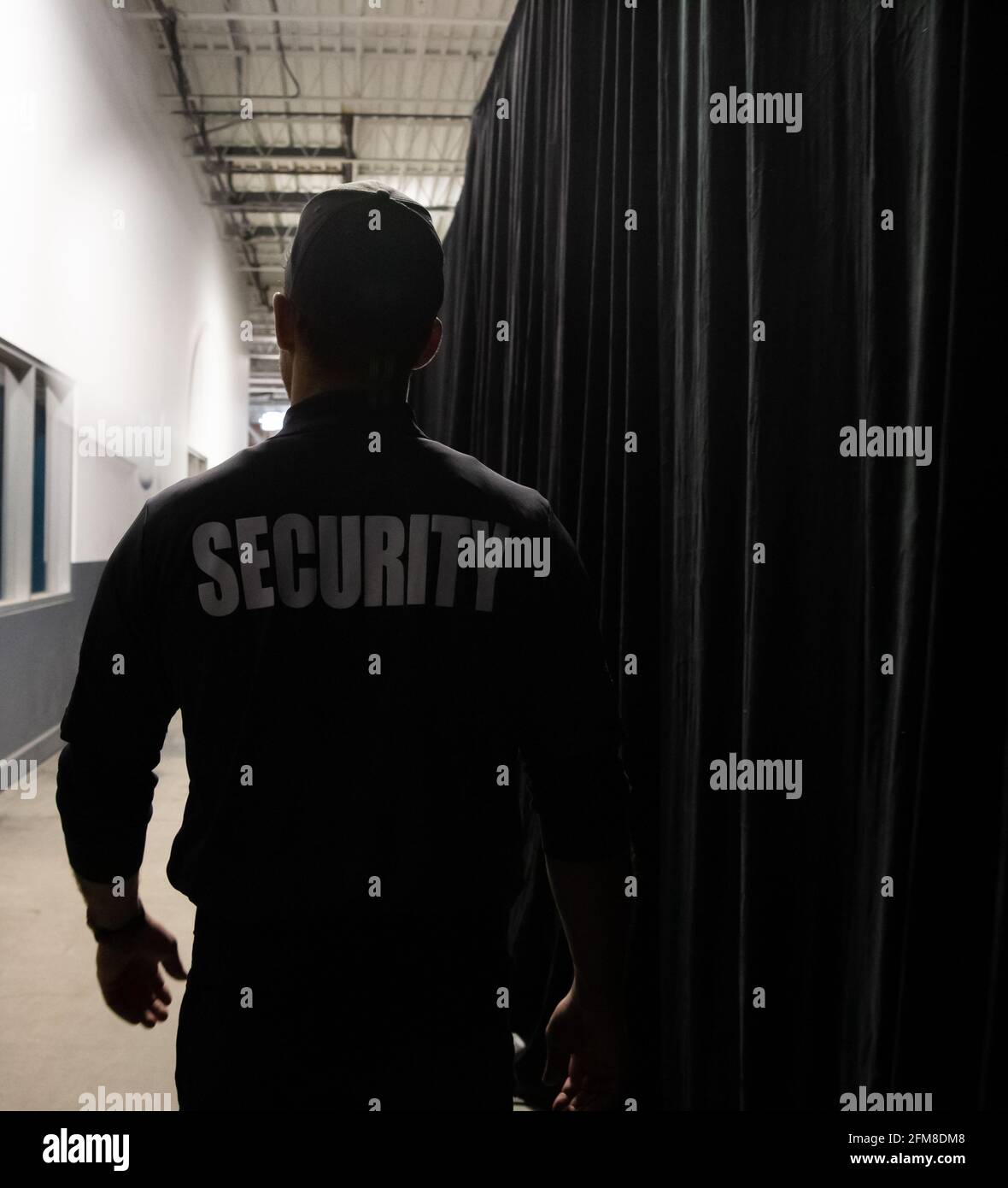 Mall security back hi-res stock photography and images - Alamy