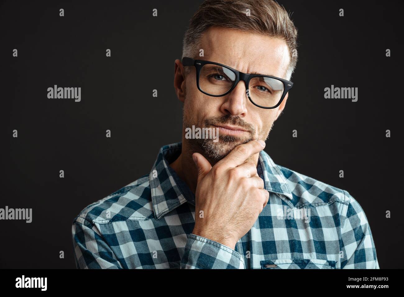 Brooding man hi-res stock photography and images - Alamy