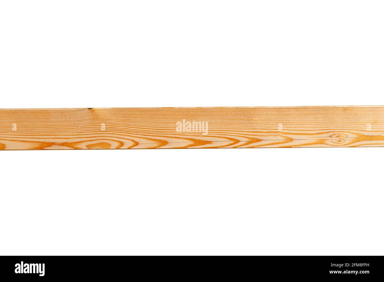 horizontal wooden plank isolated on white background. High quality ...